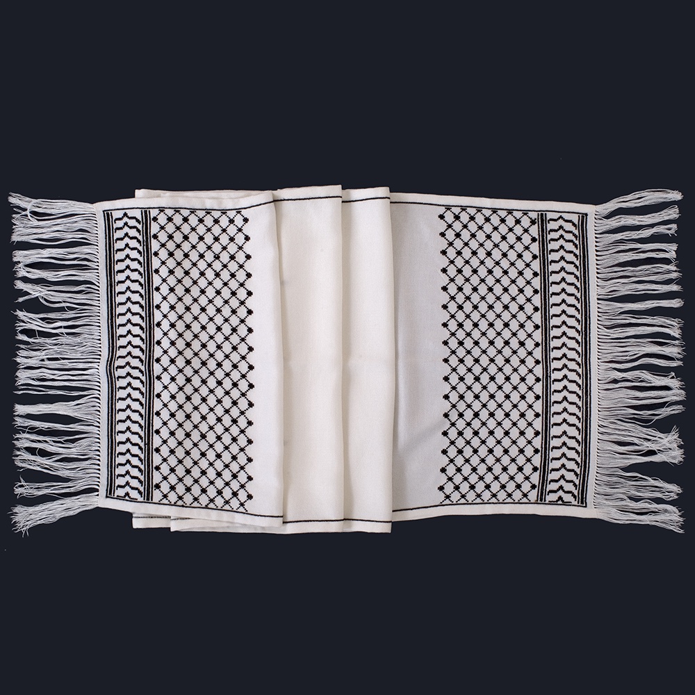 Kaffiyeh Scarf | Handmade Palestininan Shemagh Keffiyeh Scarf